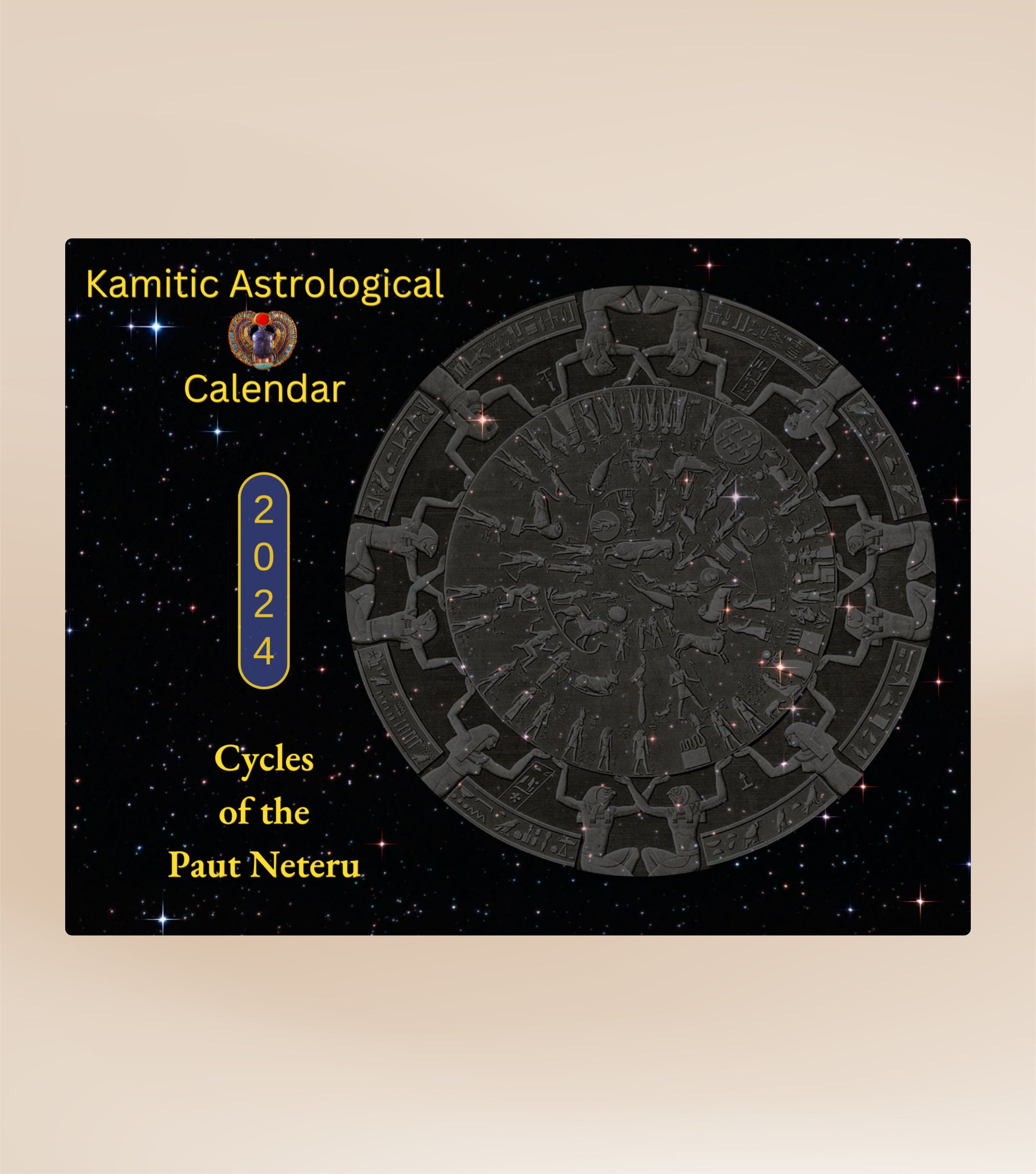 Kamitic Astrology Calendar (Link in Description to Buy Direct from Pub