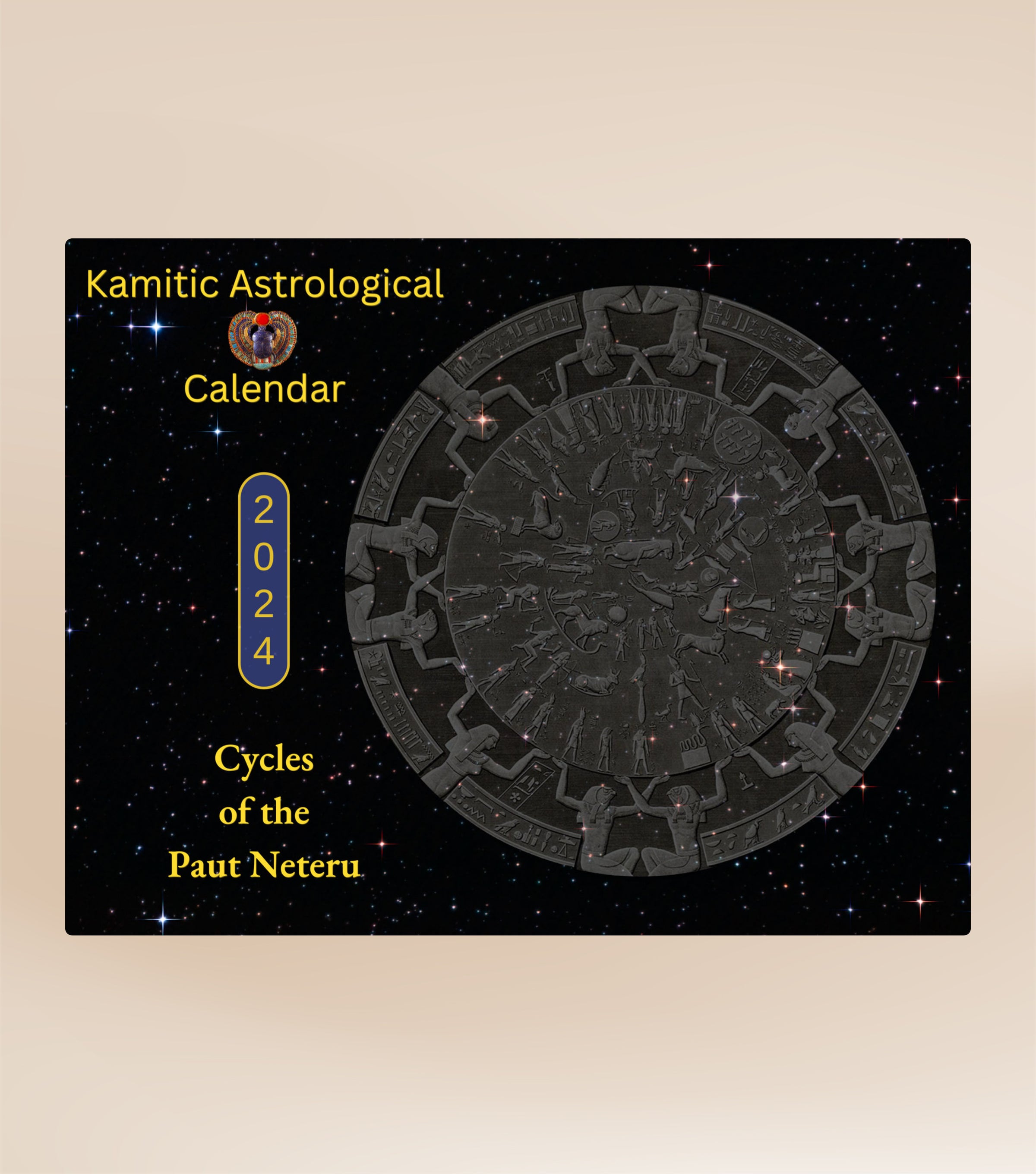 Kamitic Astrology Calendar (Link in Description to Buy Direct from Pub